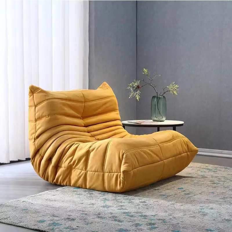 Compressed Caterpillar Lounge Chair Compressed Sofa Soft fabric sofa